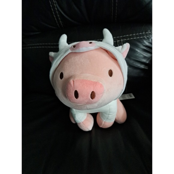 Toys | Miniso Piglet 12 Inch Plush Super Soft Toy Cow Hoodie Baby Safe ...